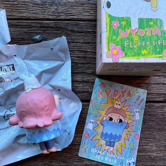 POP MART | Toys | Pop Mart Nyota Fluffy Life Action Figure | Poshmark